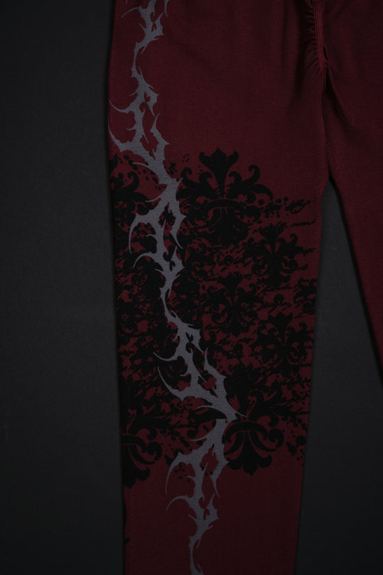 Save Yourself Kelly Seamless Scrunch Leggings in Oxblood – Civil Regime